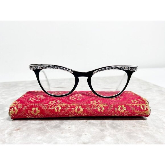 UZ | Accessories | Vintage Original Cat Eye Uz Eyeglasses Frames With ...